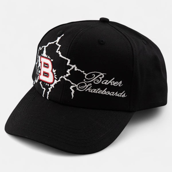 Electrified, B Snapback Black – baker skateboards