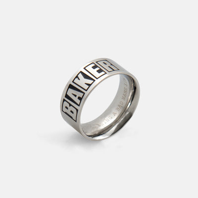 Baker Ring Silver – baker skateboards